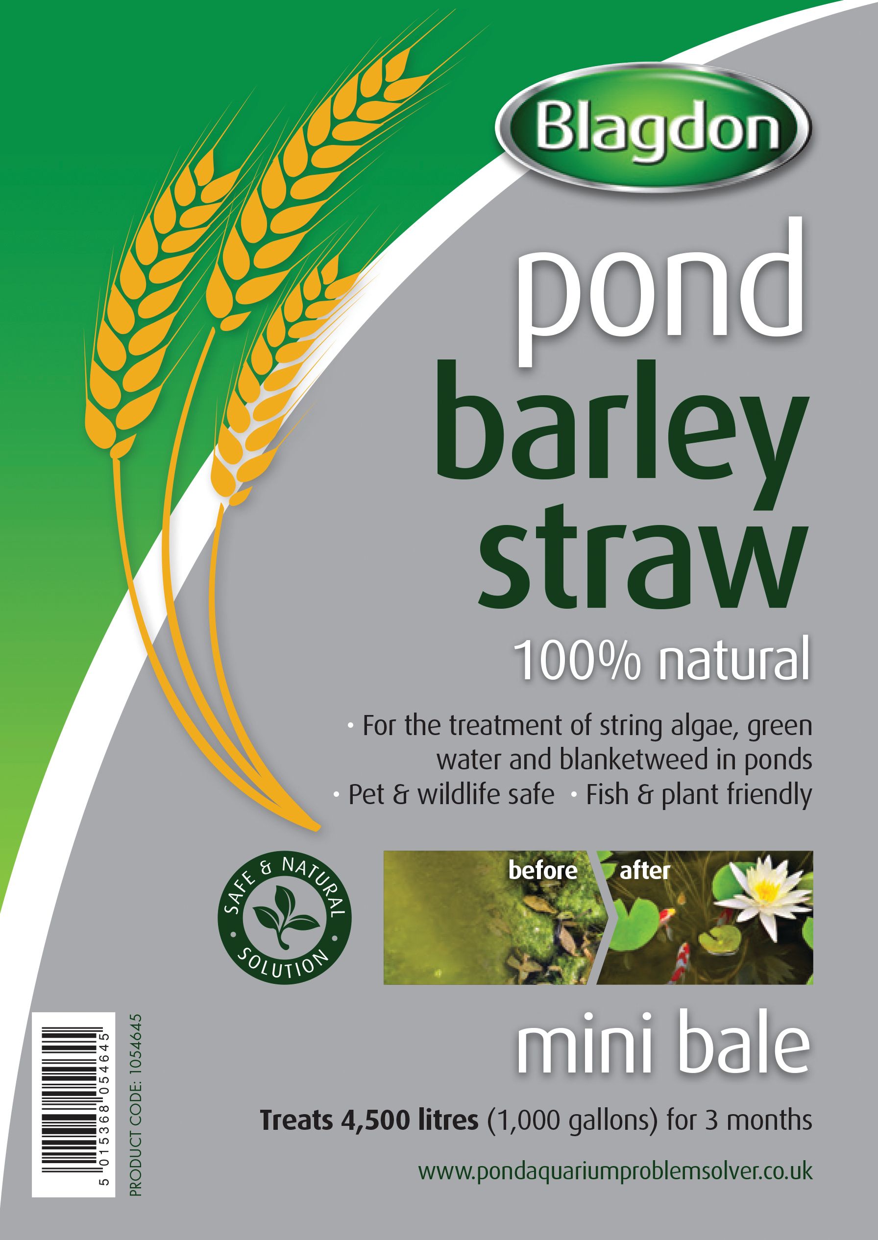Barley Straw Algae